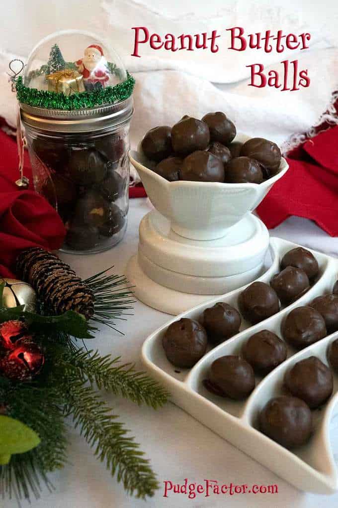Peanut Butter Balls - Pudge Factor