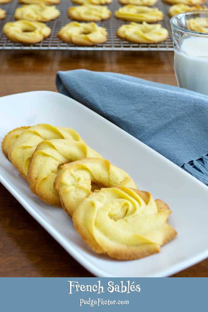 French Sablés - Pudge Factor
