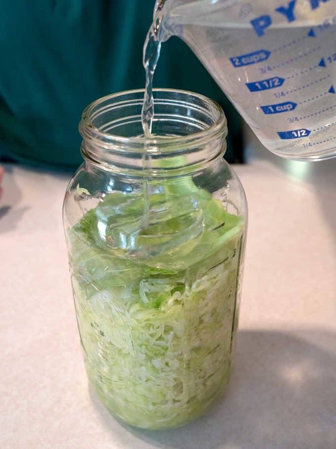 Homemade Sauerkraut - Pudge Factor