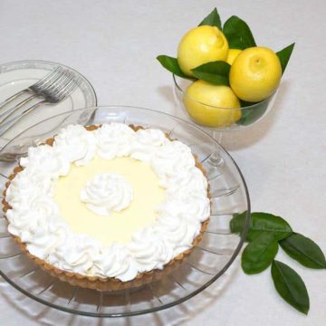 French Lemon Cream Tart - Pudge Factor