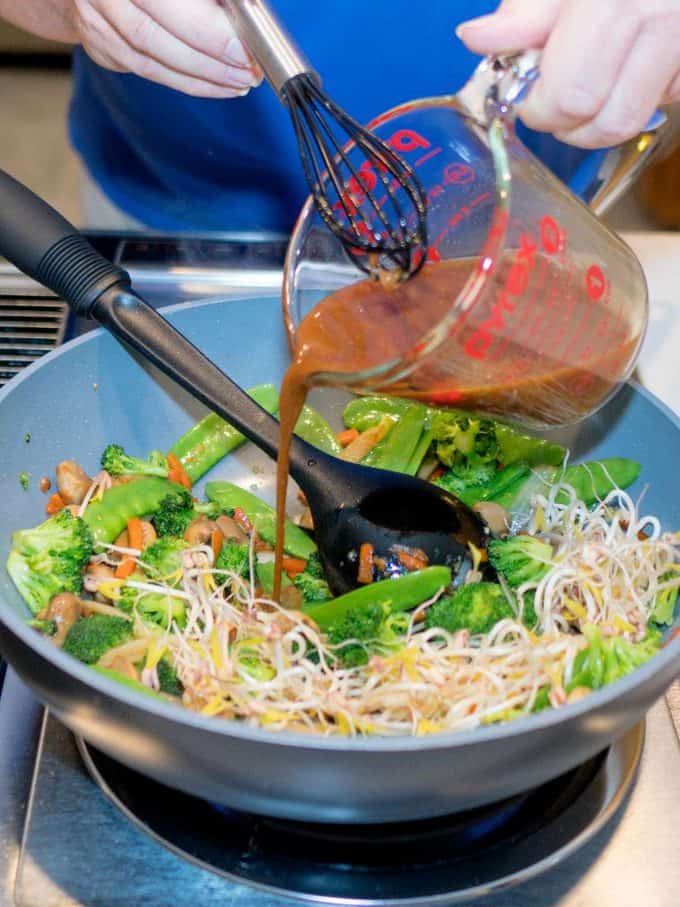 Master Taste Tester's Veggie Stir Fry - Pudge Factor