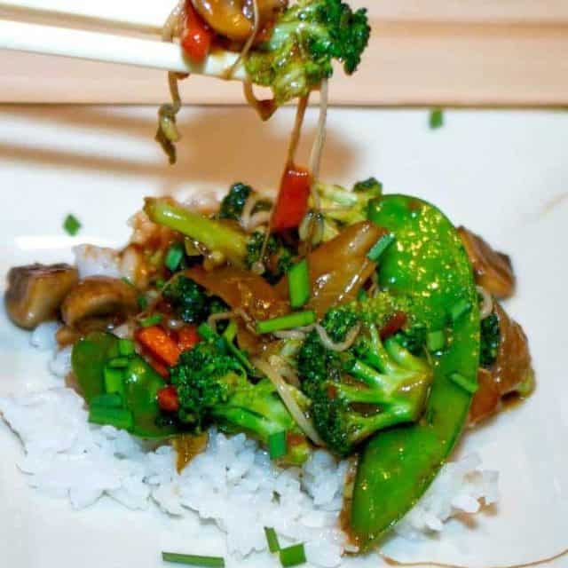 Master Taste Tester's Veggie Stir Fry - Pudge Factor