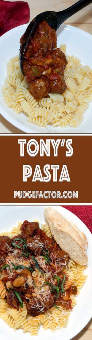 Tony's Pasta - Pudge Factor