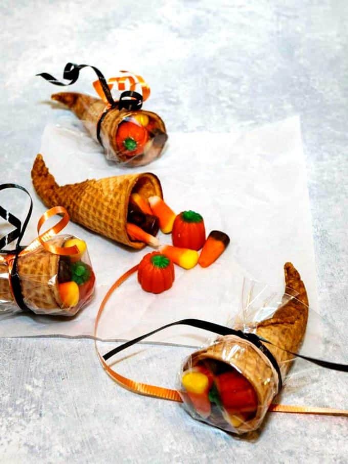 Cornucopia Halloween Treats - Pudge Factor