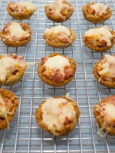 Mini Reuben Croustades - Pudge Factor