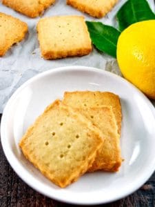 Meyer Lemon Sablés - Pudge Factor
