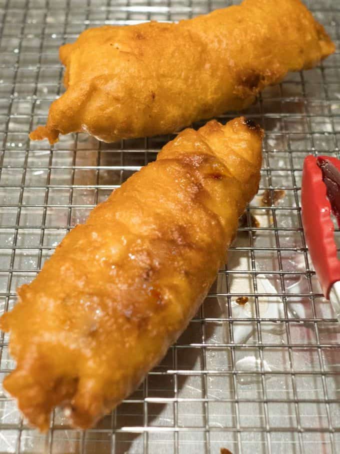 Beer Battered Fish Chips and Mushy Peas - Pudge Factor