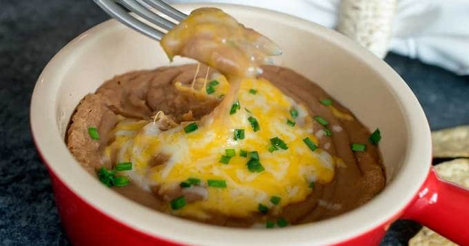 Instant Pot Mexican Smashed Pinto Beans - Pudge Factor