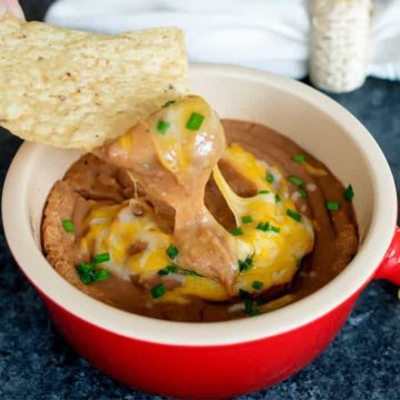 Instant Pot Mexican Smashed Pinto Beans - Pudge Factor