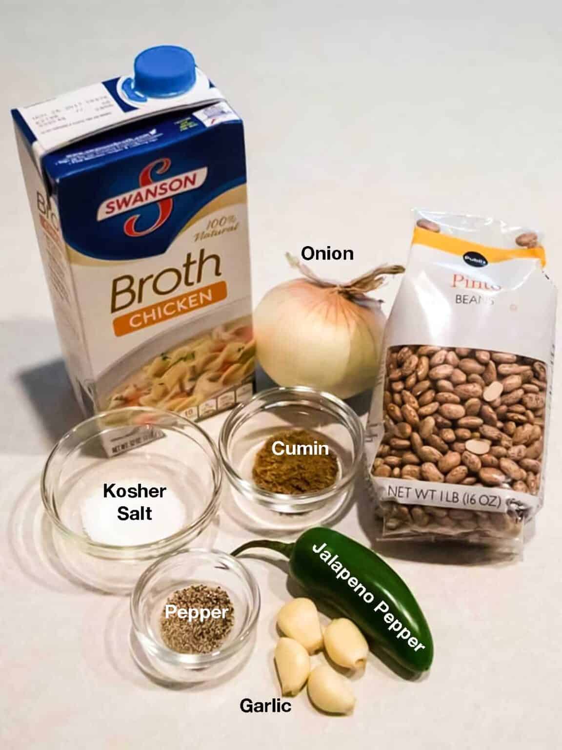 Instant Pot Mexican Smashed Pinto Beans - Pudge Factor