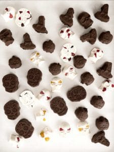 Spooktacular Chocolate Covered Peanut Butter Treats - Pudge Factor