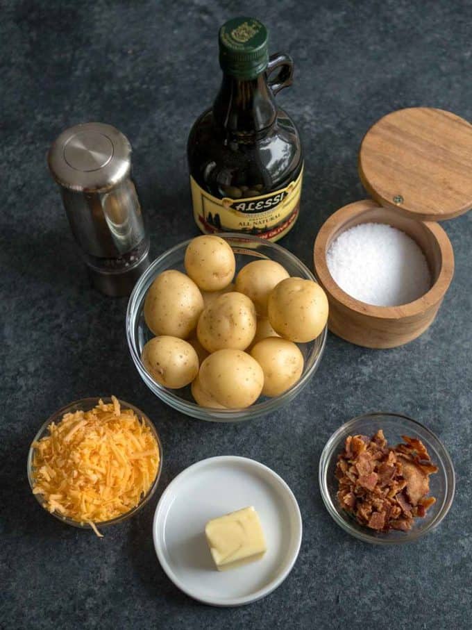 Crispy Loaded Potato Smashers - Pudge Factor