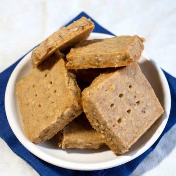 Oatmeal Spice Shortbread - Pudge Factor