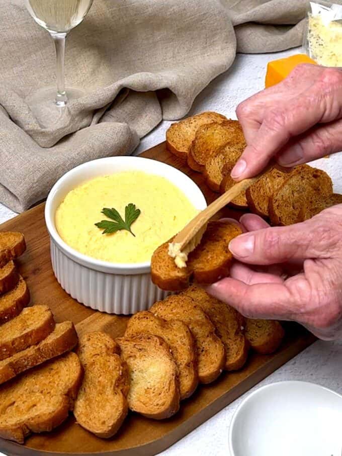Quick and Easy Fromage Fort - Pudge Factor