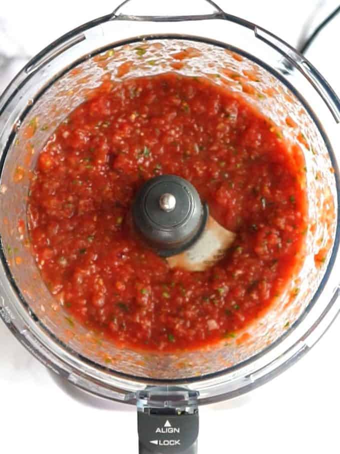 Restaurant Style Salsa - Pudge Factor