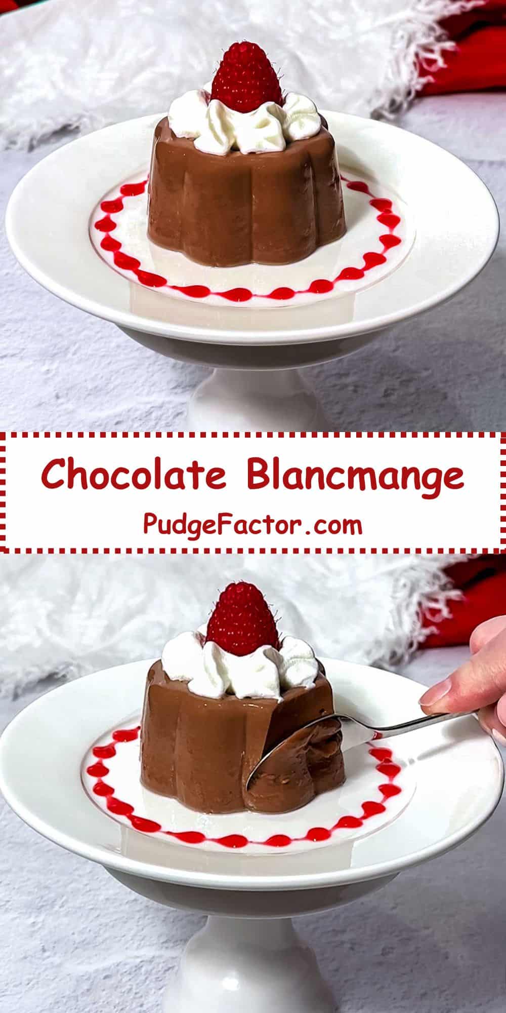 Classic Chocolate Blancmange – A Velvety, Wobbly Delight - Pudge Factor