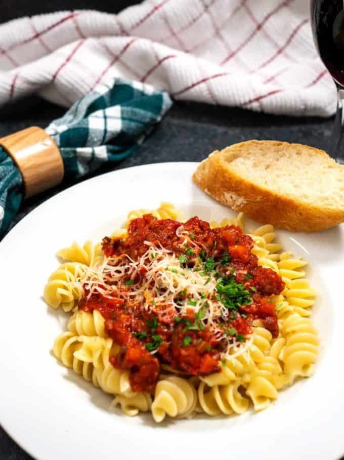 Sausage Ragù - Pudge Factor