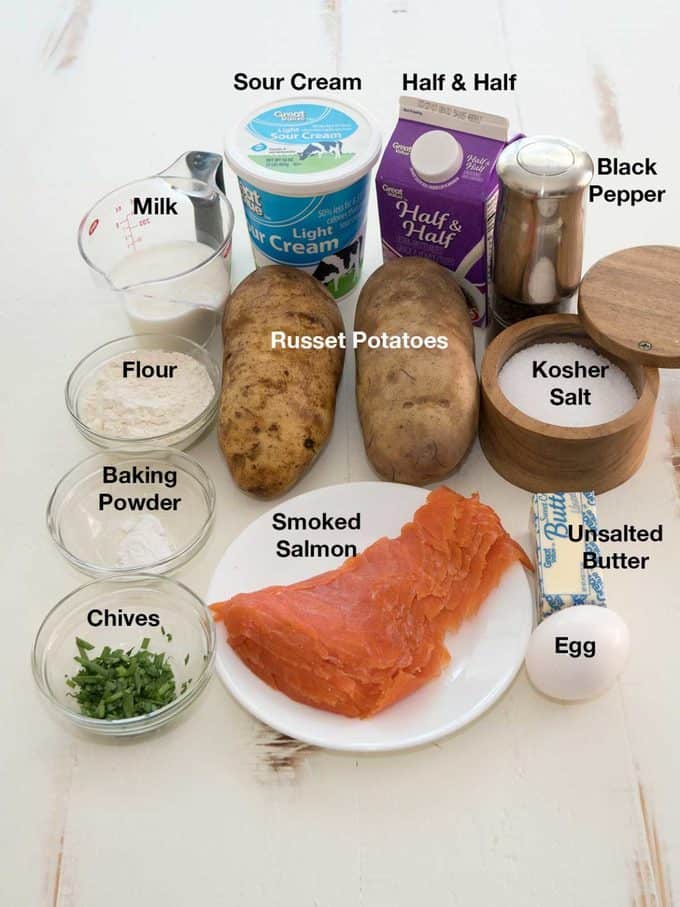 Irish Boxty with Smoked Salmon - Pudge Factor