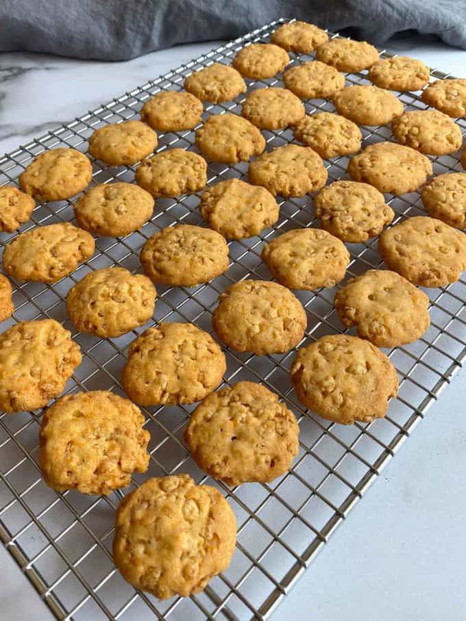 Crispy Crunchy Southern Cheese Wafers - Perfect Crackers - Pudge Factor