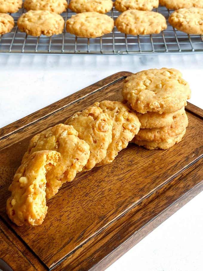 Crispy Crunchy Southern Cheese Wafers - Perfect Crackers - Pudge Factor
