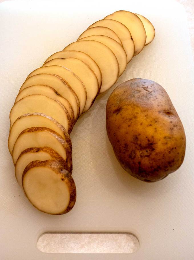 Crispy Mojo Potatoes - Pudge Factor