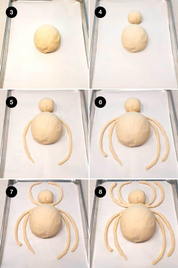 Spider Bread with Mexican Corn Dip - Pudge Factor