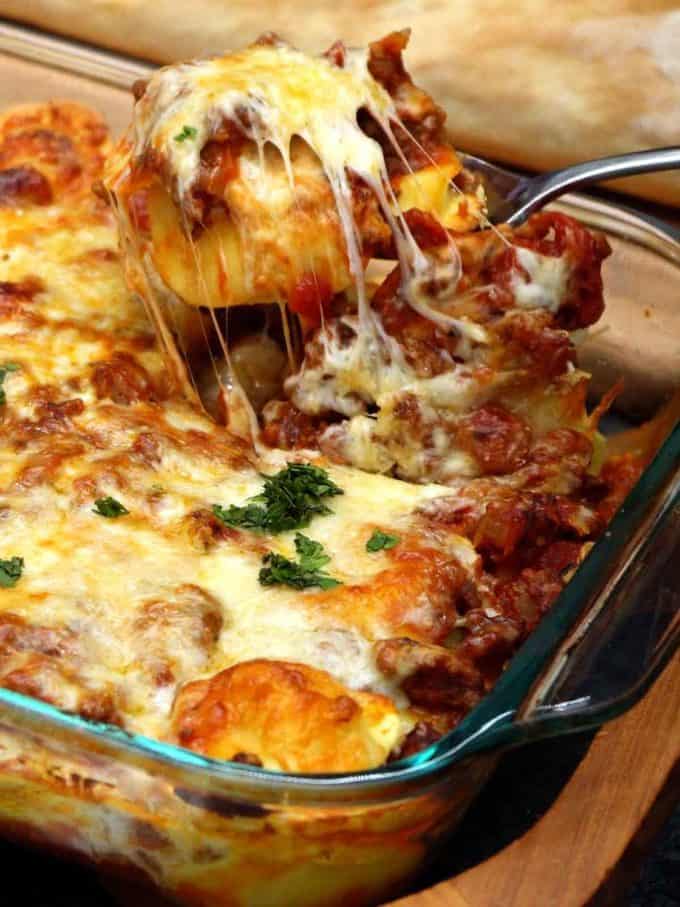 Lazy Lasagna - Pudge Factor
