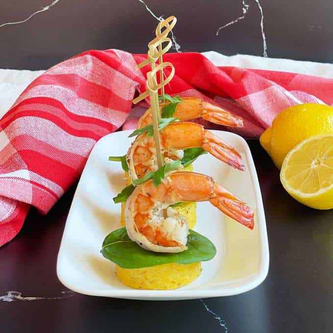 Shrimp and Grits Bites - Pudge Factor