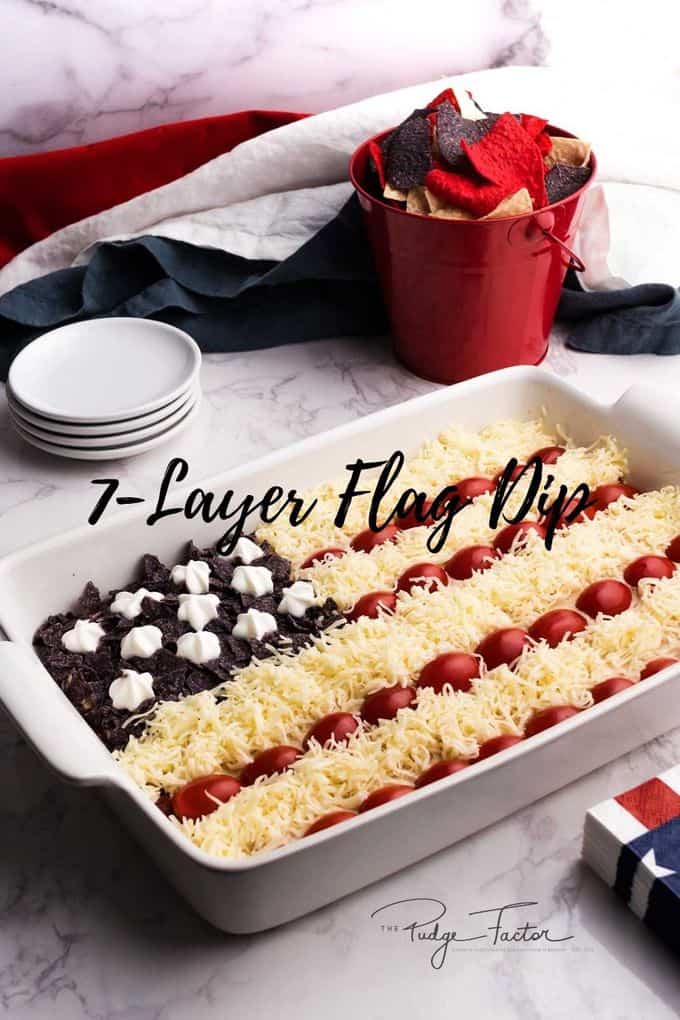 7-Layer Flag Dip - Pudge Factor