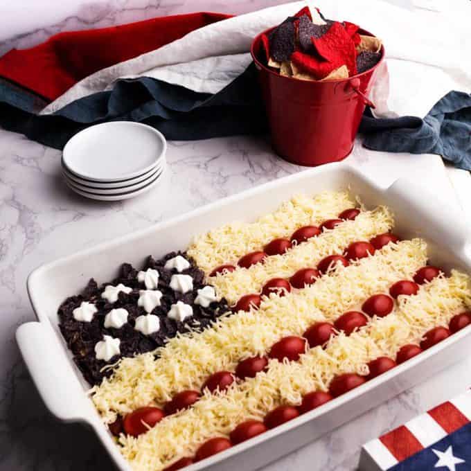 7-Layer Flag Dip - Pudge Factor