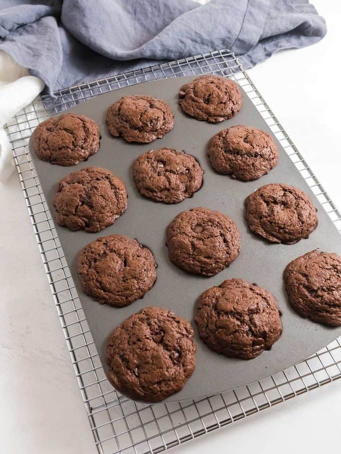 Copycat Chocolate Chocolate Chip Bundtinis - Pudge Factor
