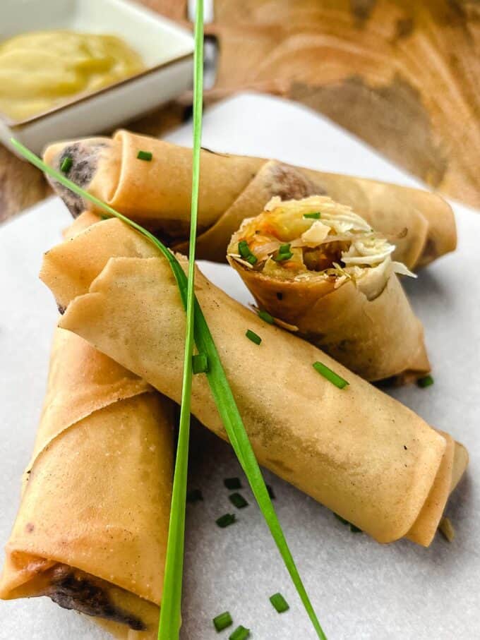 Veggie Spring Rolls - Pudge Factor