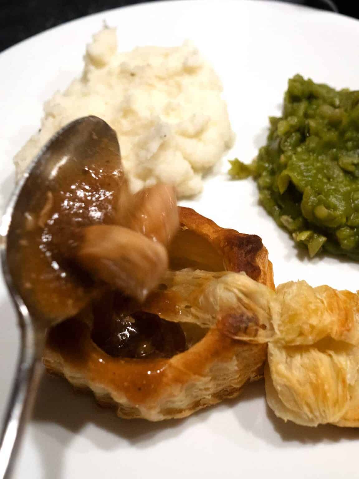 Chicken Vol au Vents - Pudge Factor