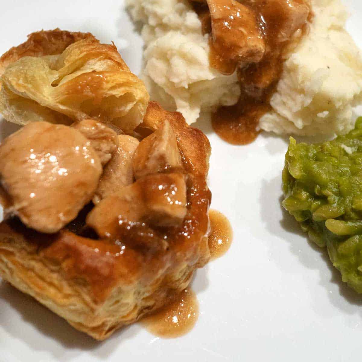 Chicken Vol au Vents - Pudge Factor