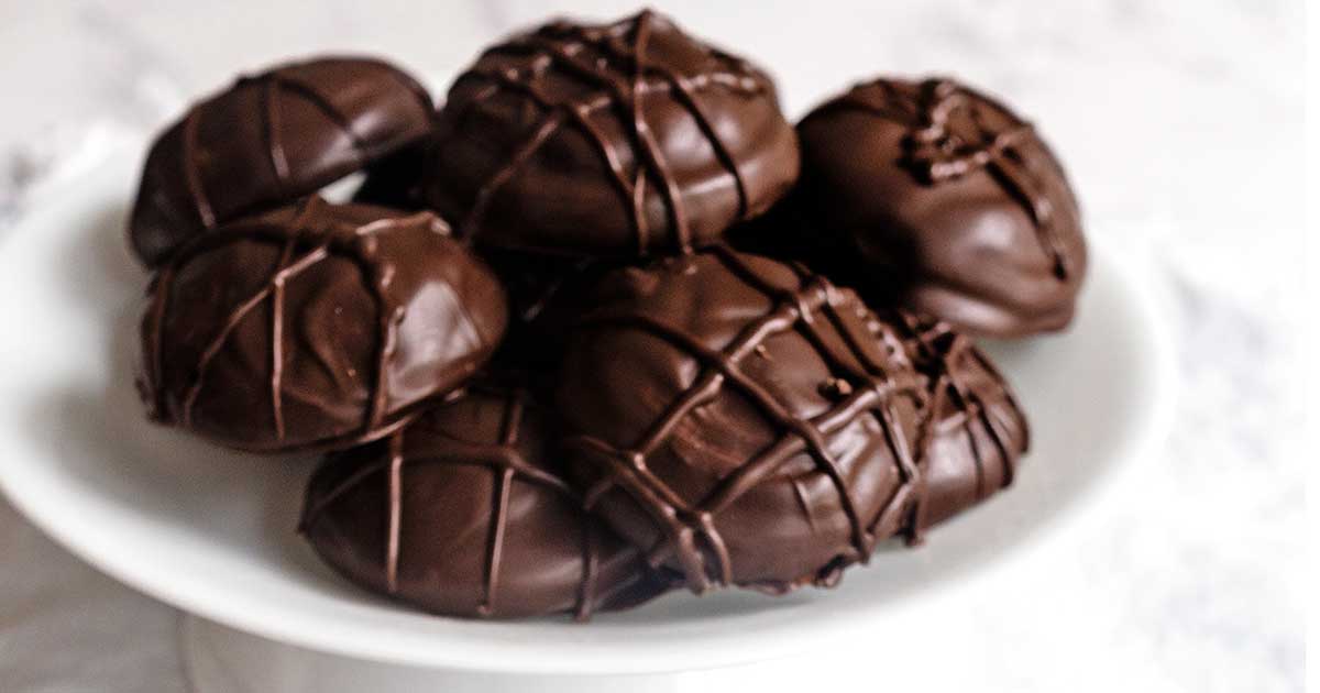 Ultimate Homemade Girl Scout Tagalongs - Pudge Factor