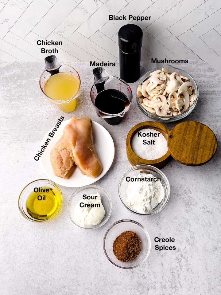 Chicken Madeira - Pudge Factor