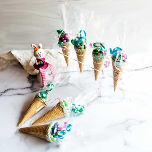 Easter Candy Cones - Pudge Factor