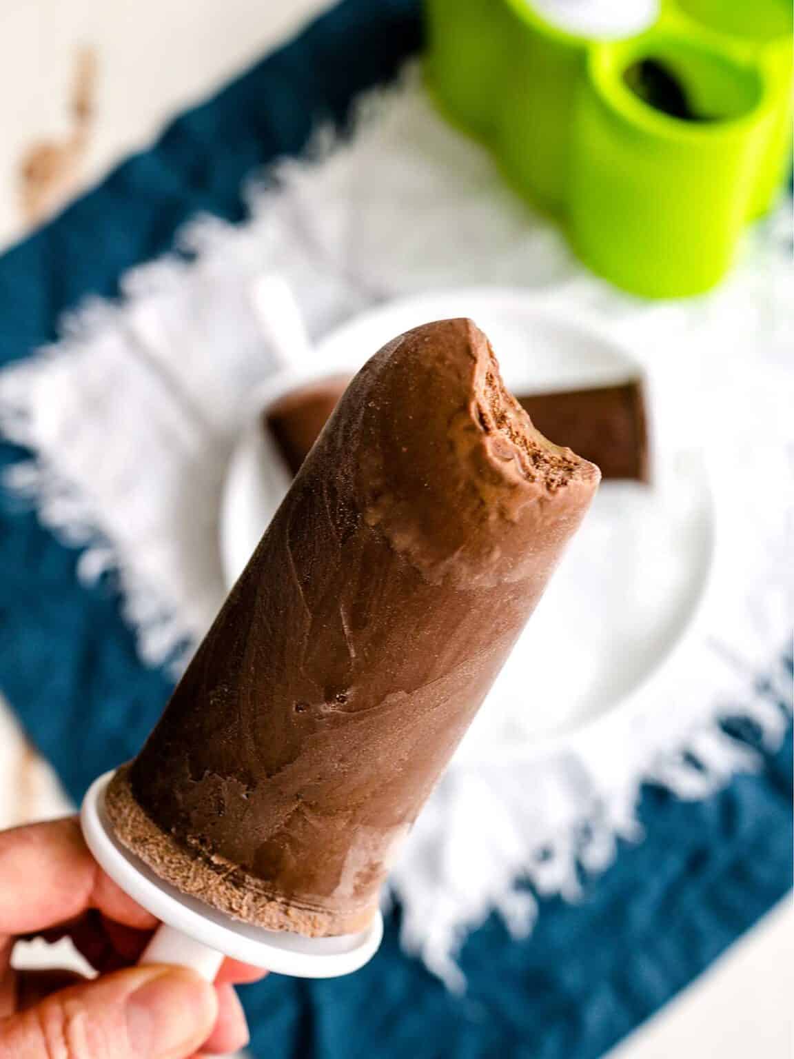 Intensely Chocolate Grown-Up Fudgesicles - Pudge Factor