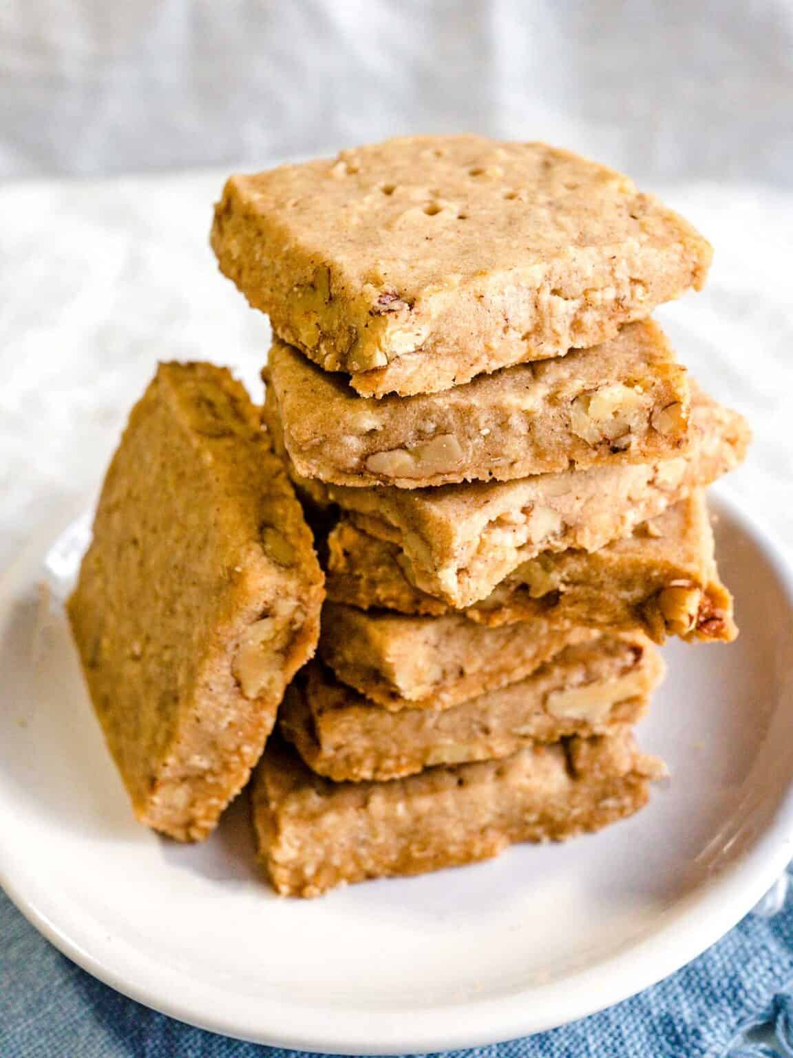 Oatmeal Spice Shortbread - Pudge Factor