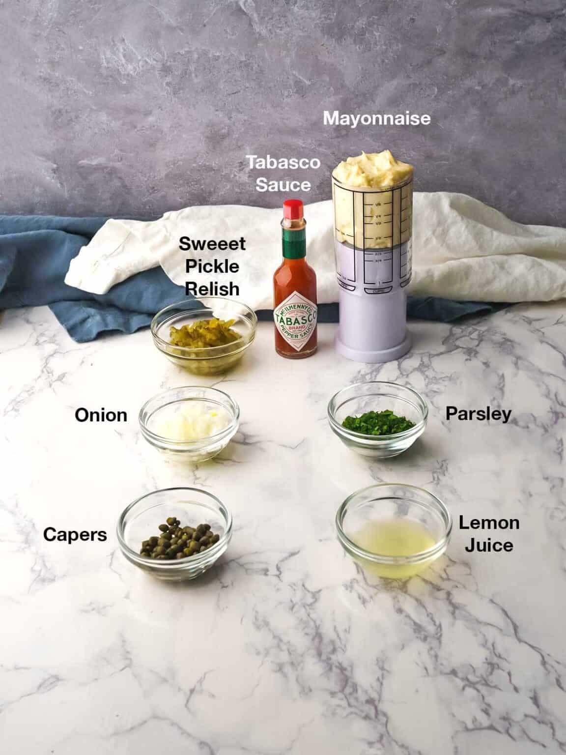 Classic Old Fashioned Tartar Sauce - Quick and Easy - Pudge Factor