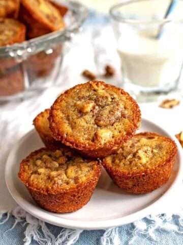Southern Pecan Pie Mini Muffins (Quick and Easy) - Pudge Factor