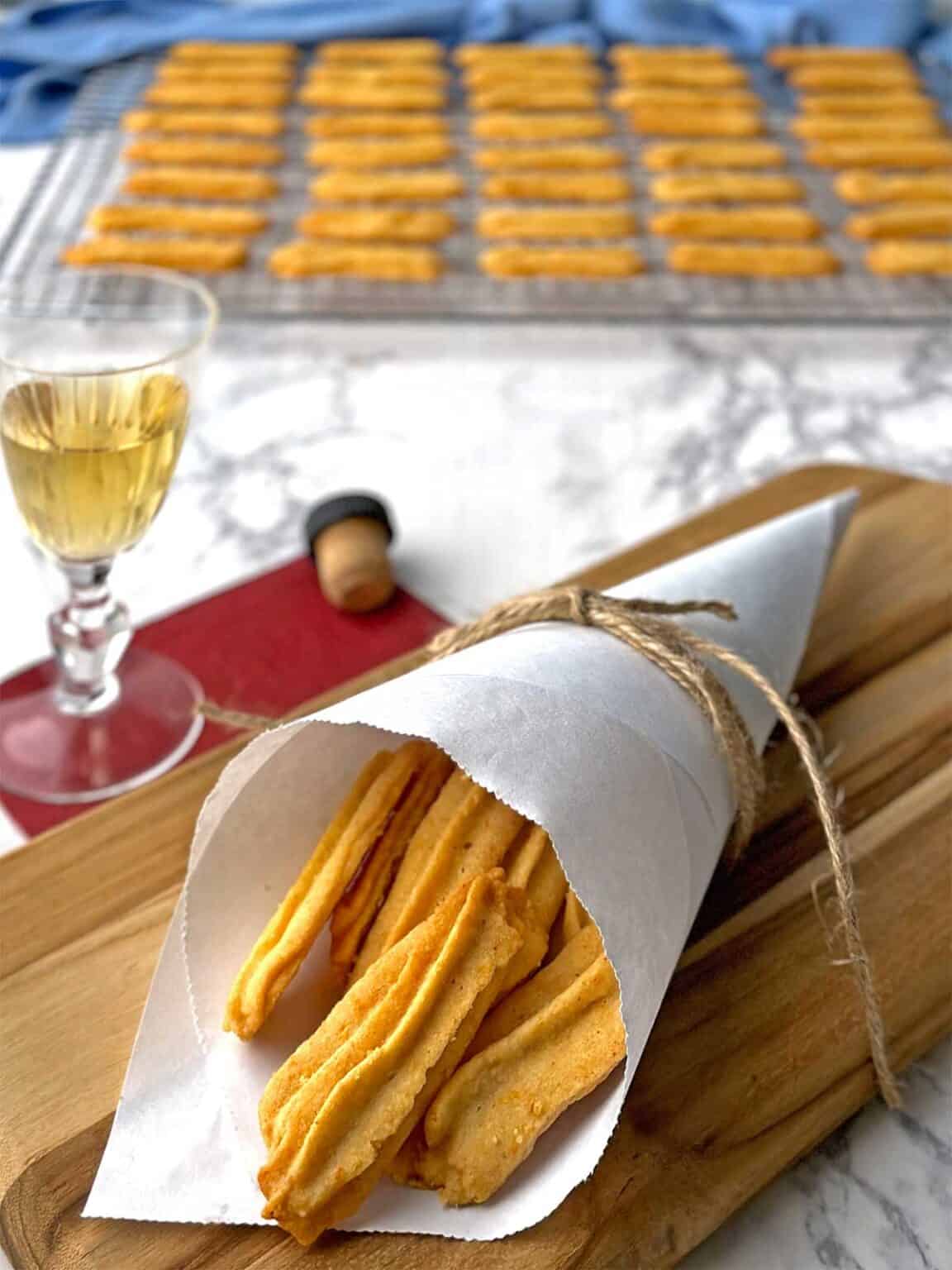 Classic Southern Cheese Straws - Pudge Factor