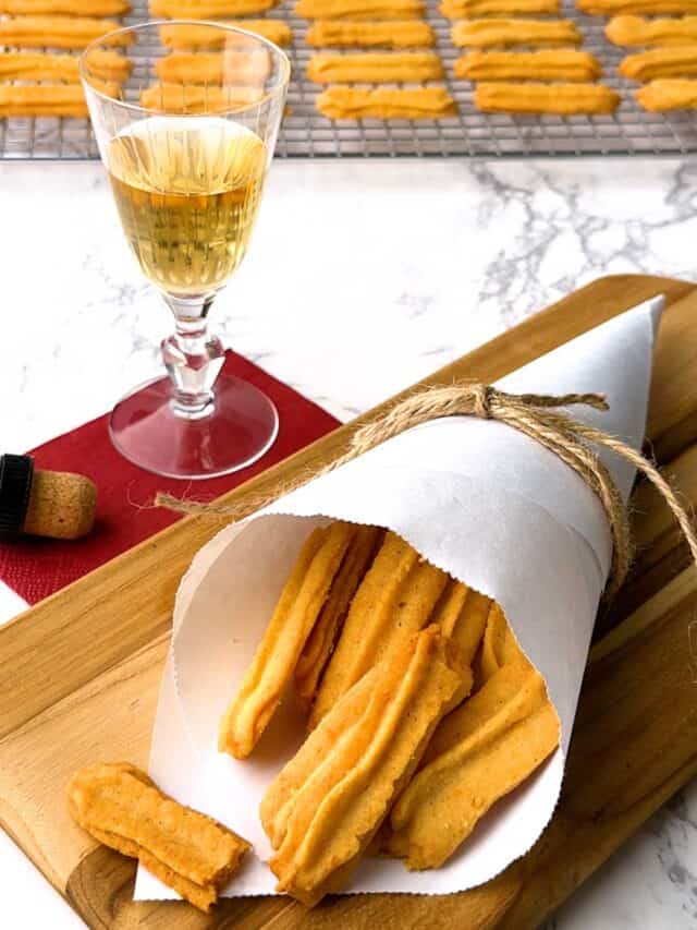 Classic Southern Cheese Straws - Pudge Factor