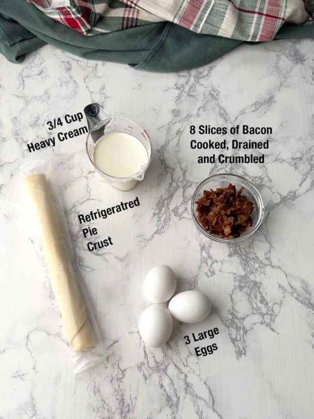 Classic Quiche Lorraine - Pudge Factor