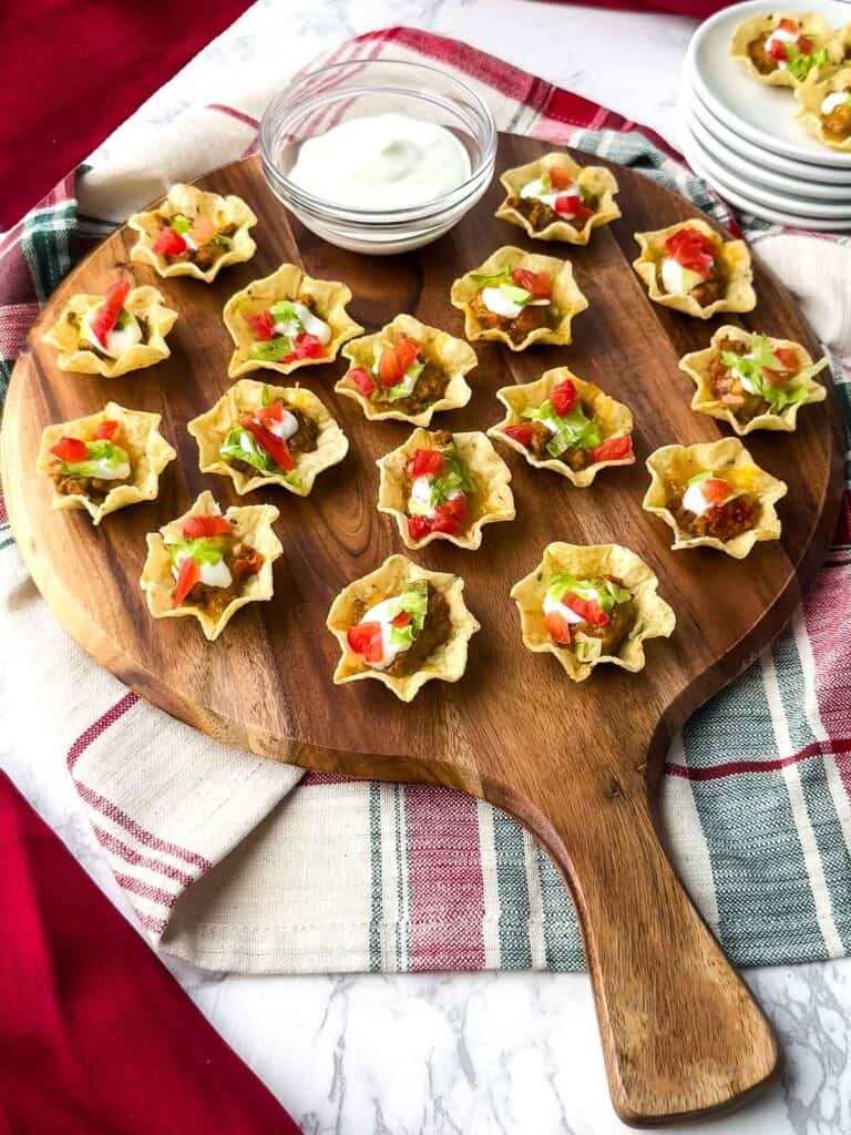 Mini Taco Bites - Quick and Easy - Pudge Factor