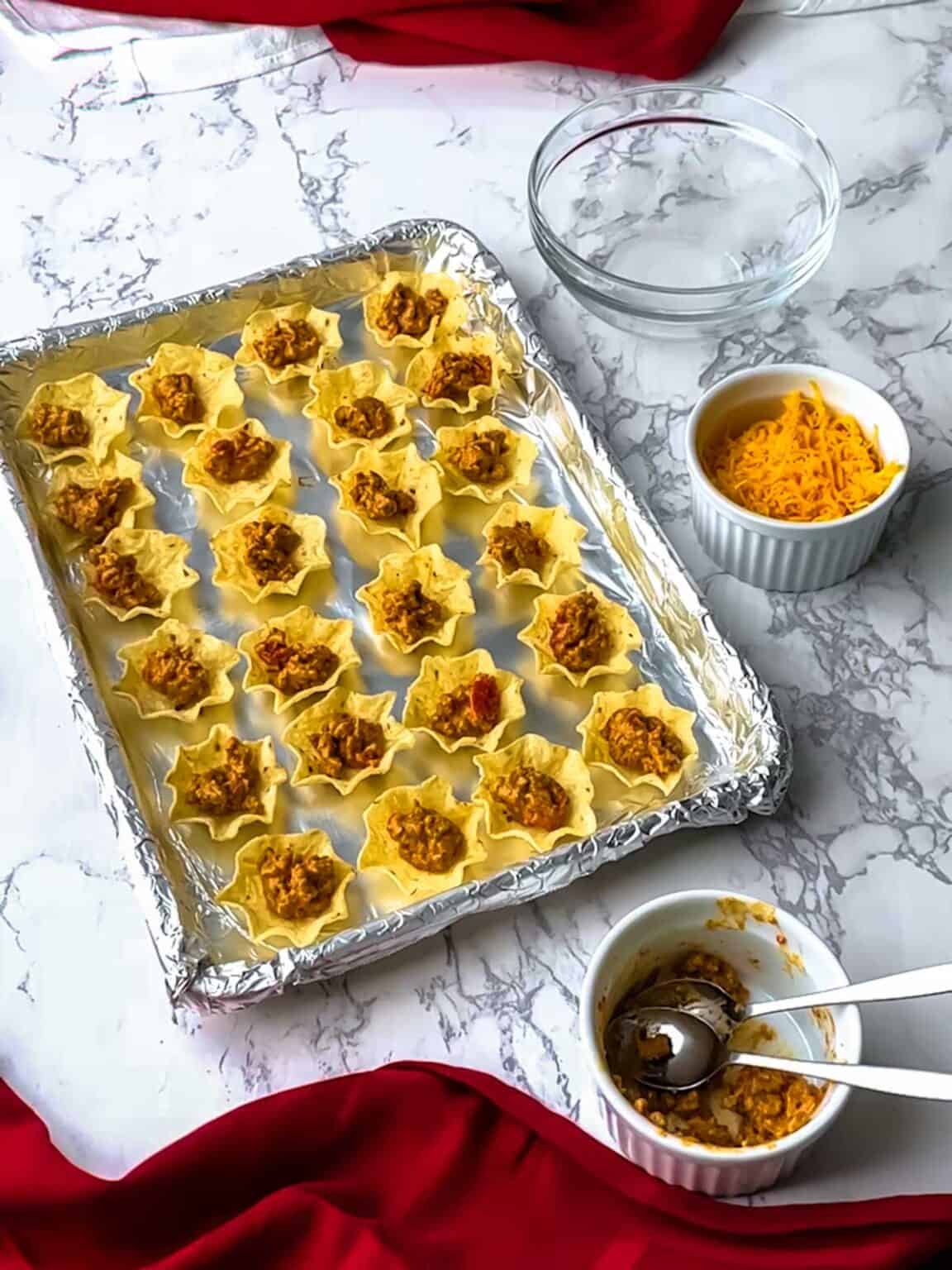 Mini Taco Bites - Quick and Easy - Pudge Factor