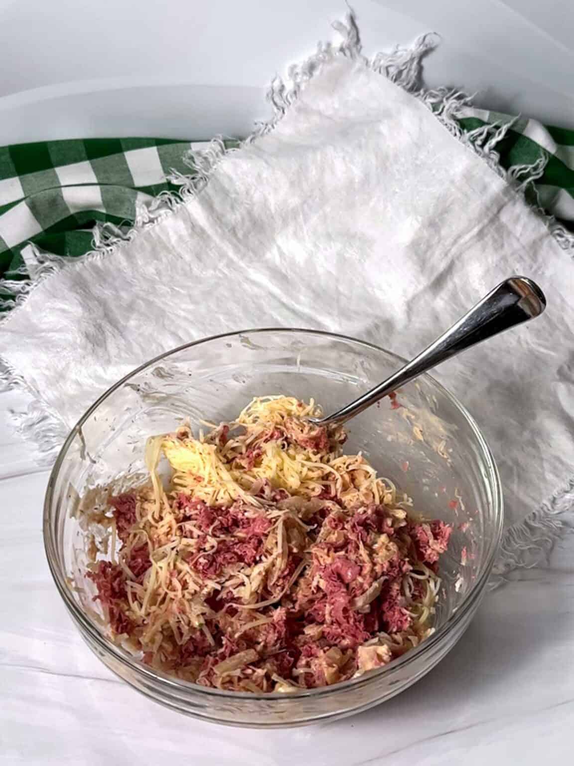 Reuben Pinwheels in Puff Pastry - Quick and Easy - Pudge Factor