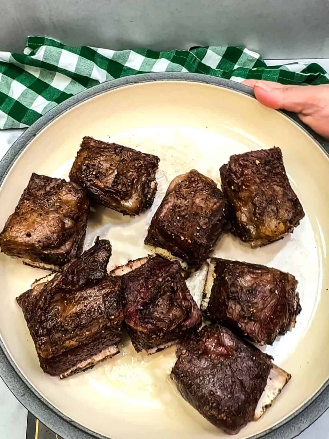 Guinness Braised Short Ribs - Pudge Factor