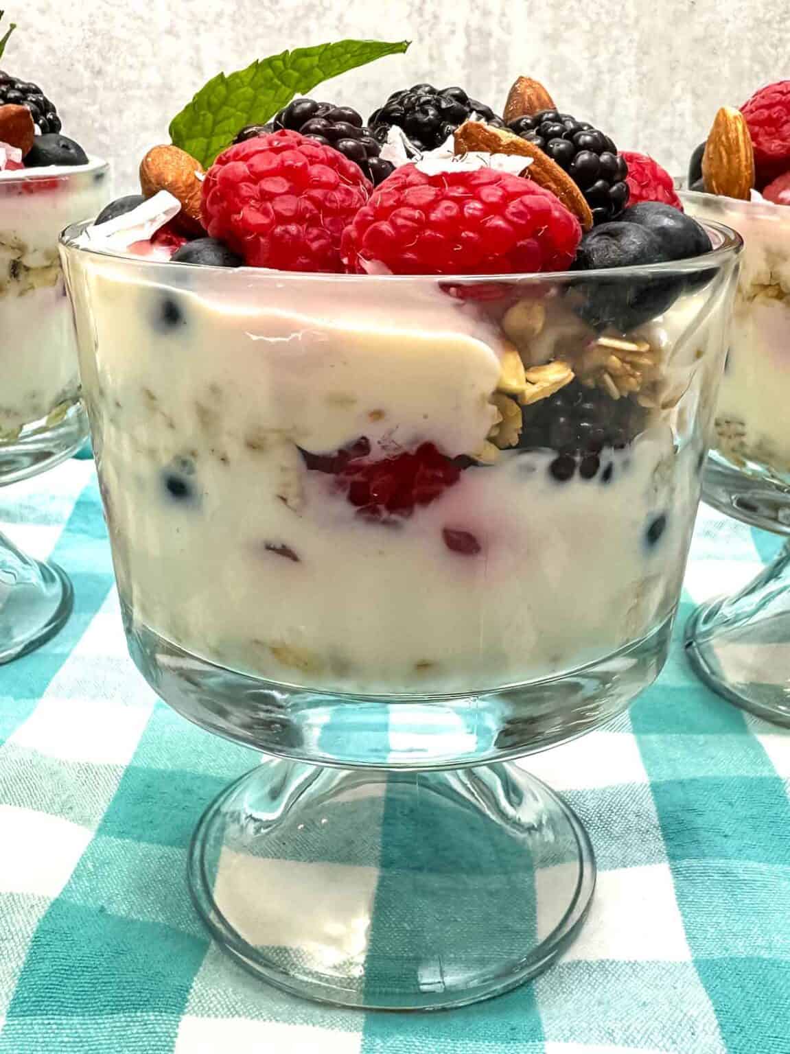 Yogurt Berry Parfaits - Pudge Factor