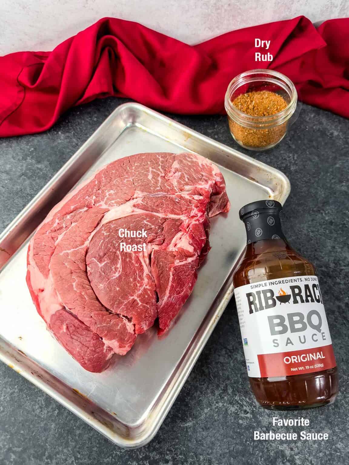 Easy Slow Cooker Barbecue Shredded Beef Sliders - Pudge Factor